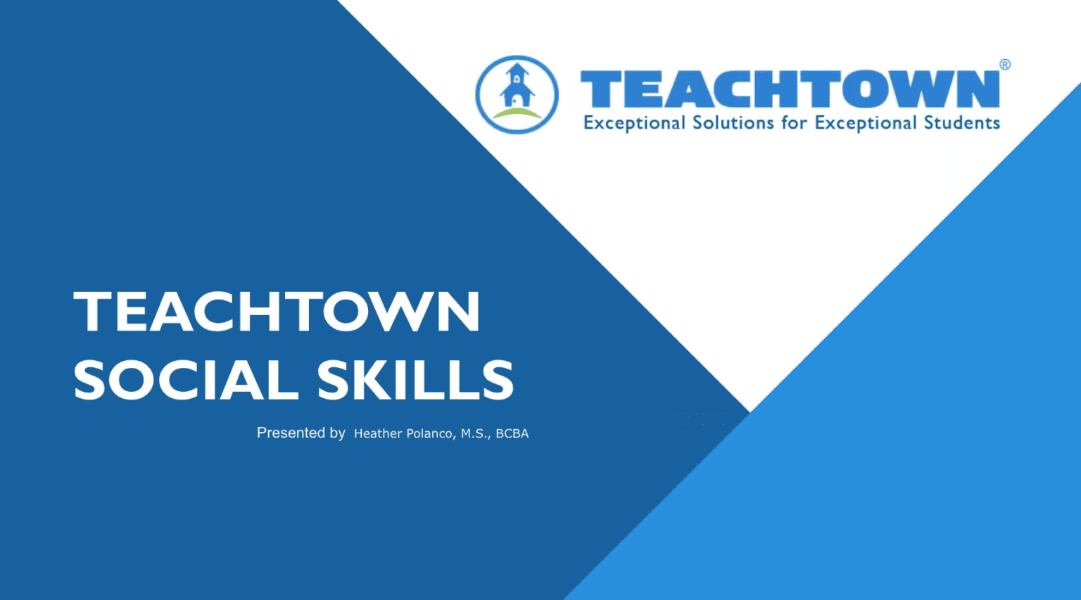 TeachTown’s Live and On-Demand Webinar Series
