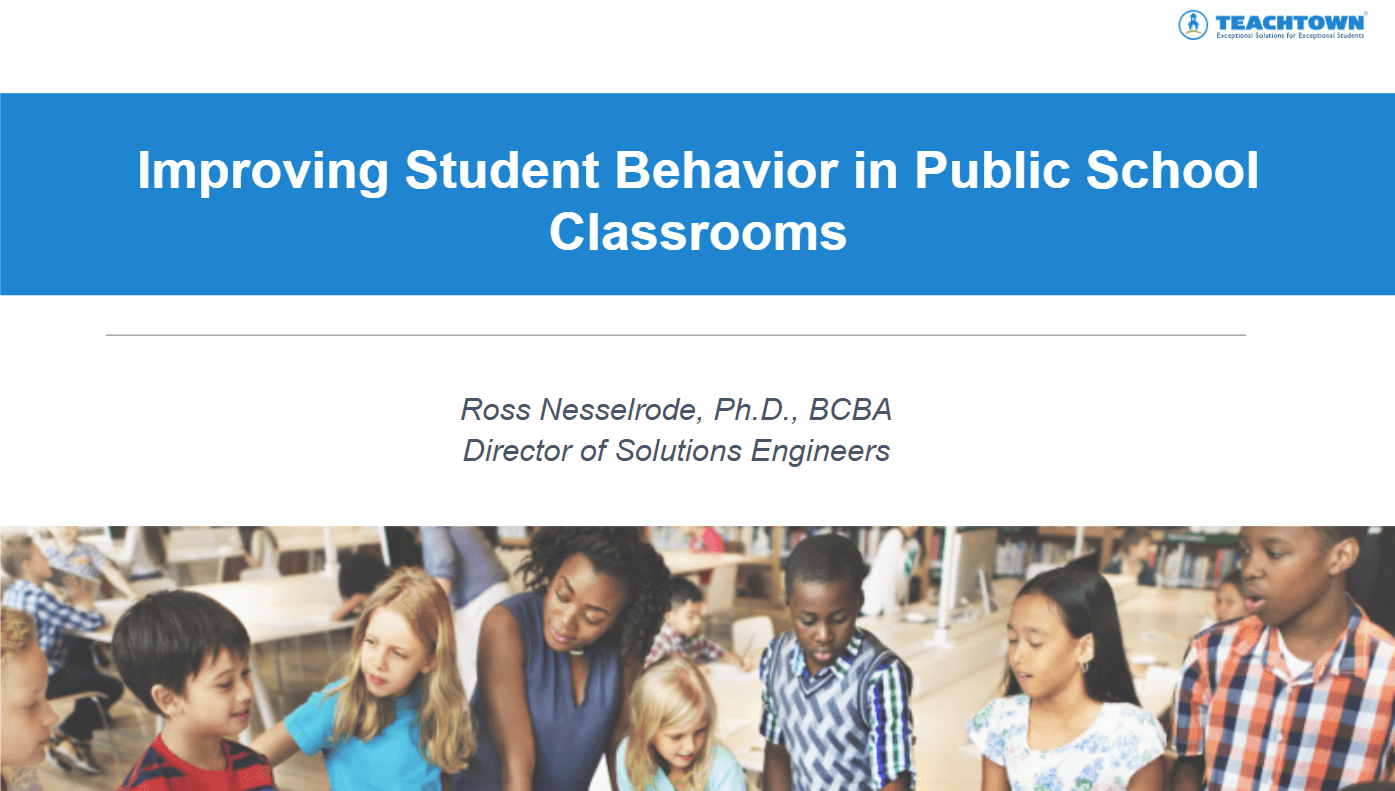 TeachTown’s Live and On-Demand Webinar Series