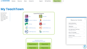 Welcome to The TeachTown Resource Center