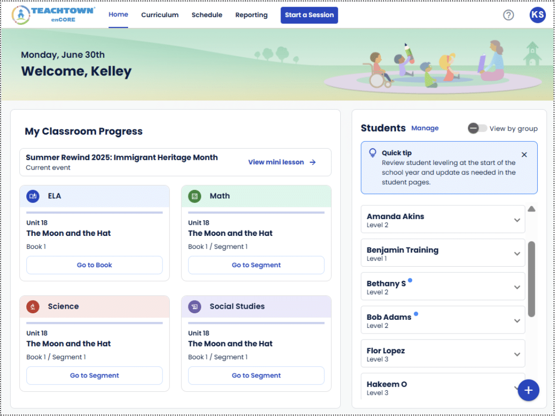 LEAP into the New School Year with TeachTown - TeachTown Inc.